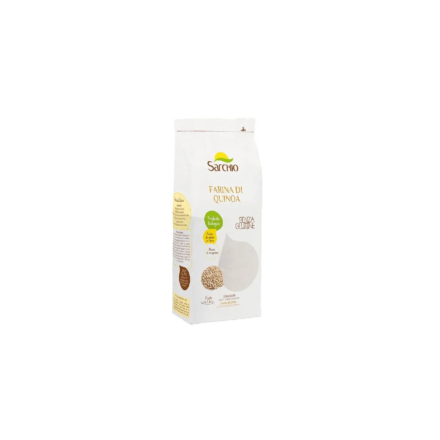 Sarchio farina di quinoa 350 gr BIO senza glutine